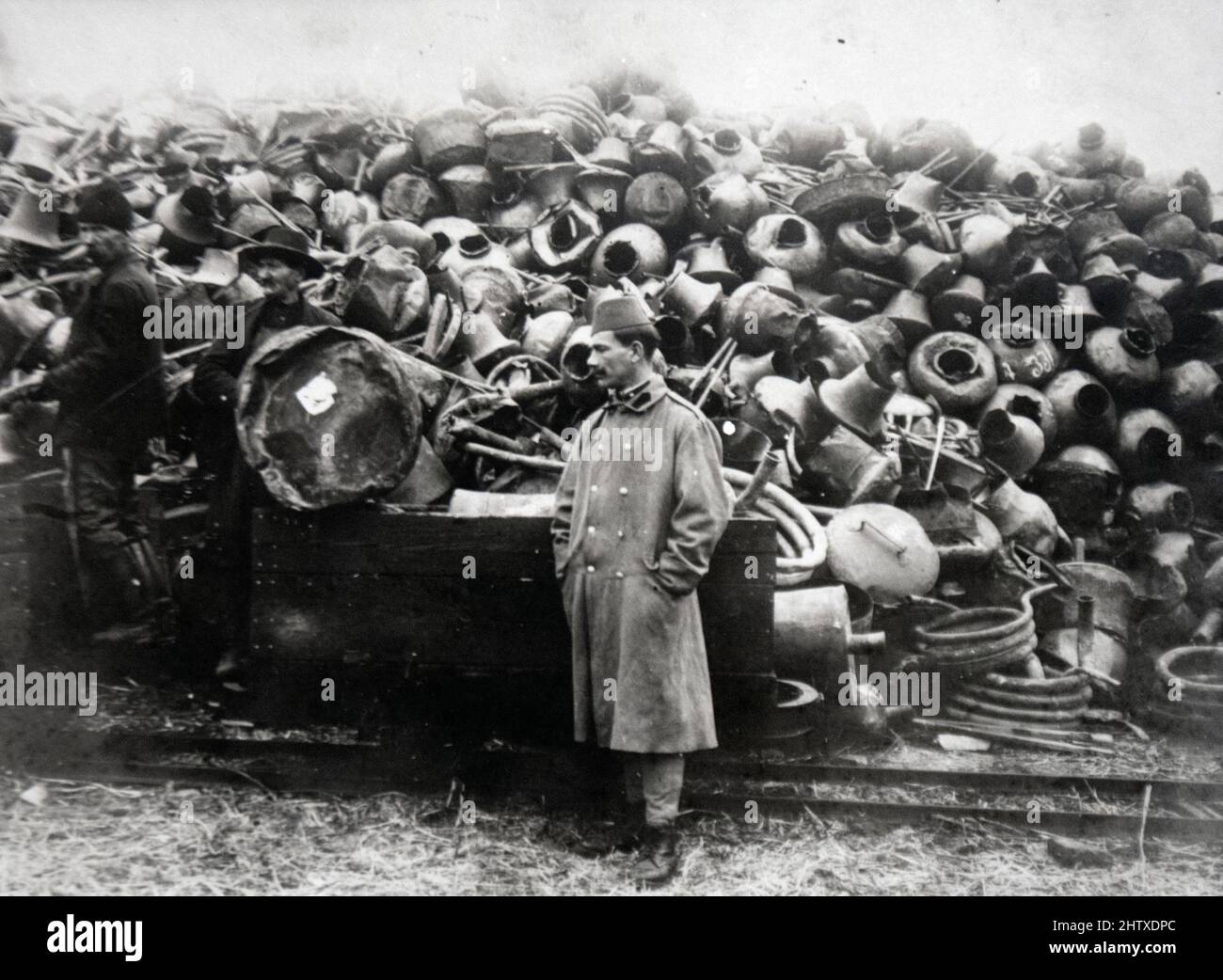 Hungary during World War I: Site for the collection of metal to support ...