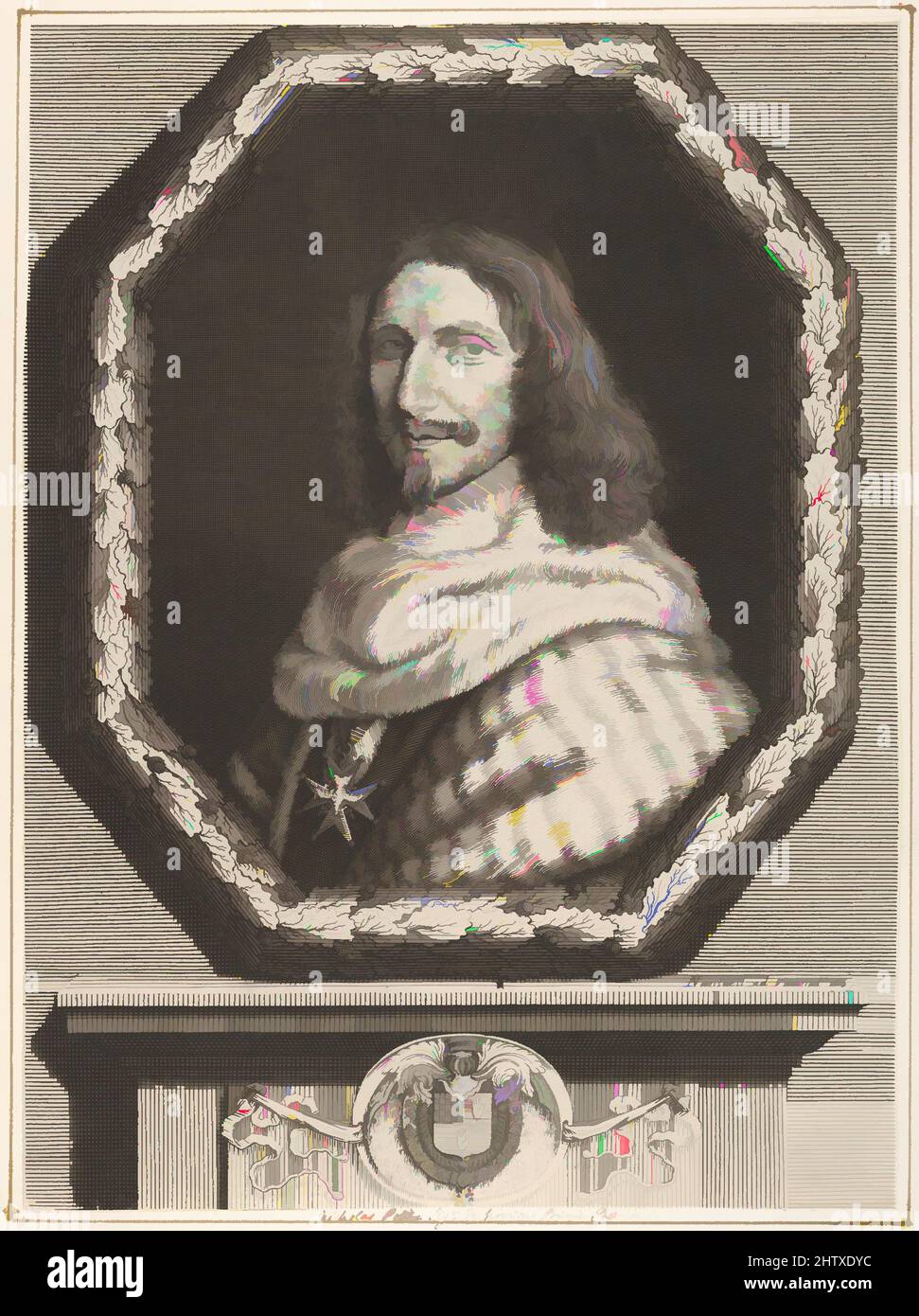 Art inspired by Nicolas Potier de Novion, 1657, Engraving; first state ...