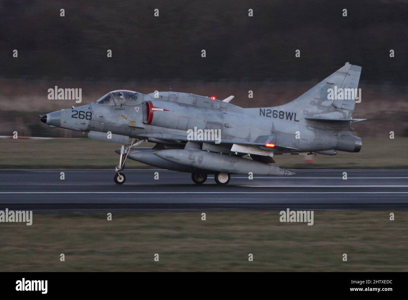 N268WL, a Douglas A-4N Skyhawk operated by BAE Systems Flight Systems ...