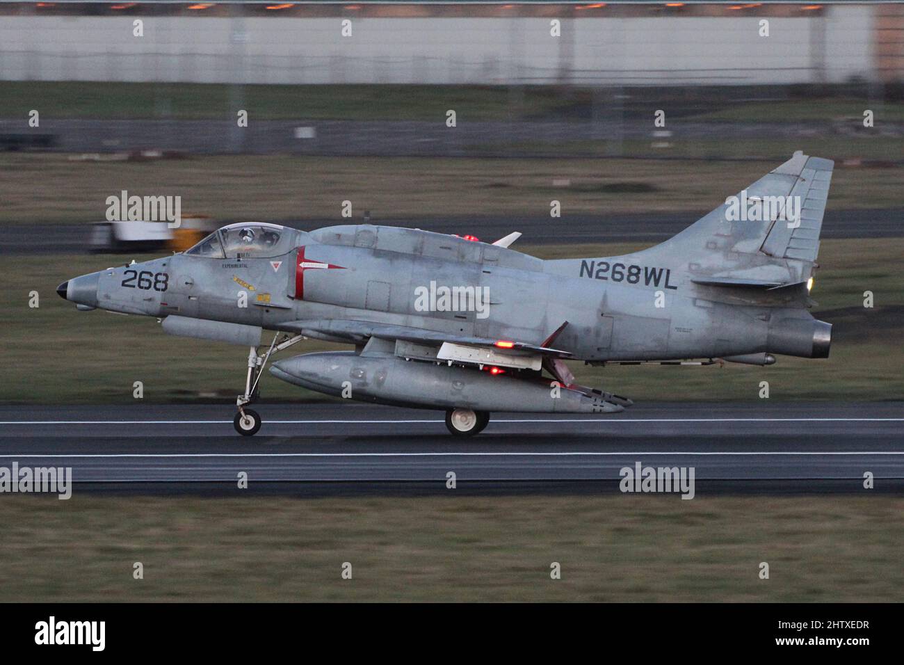 N268WL, a Douglas A-4N Skyhawk operated by BAE Systems Flight Systems ...