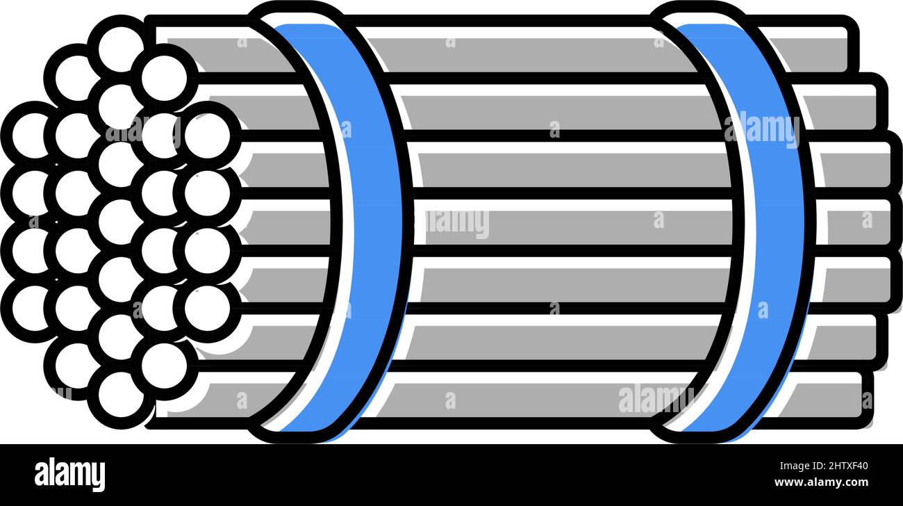 packaging rebar color icon vector illustration Stock Vector Image & Art ...