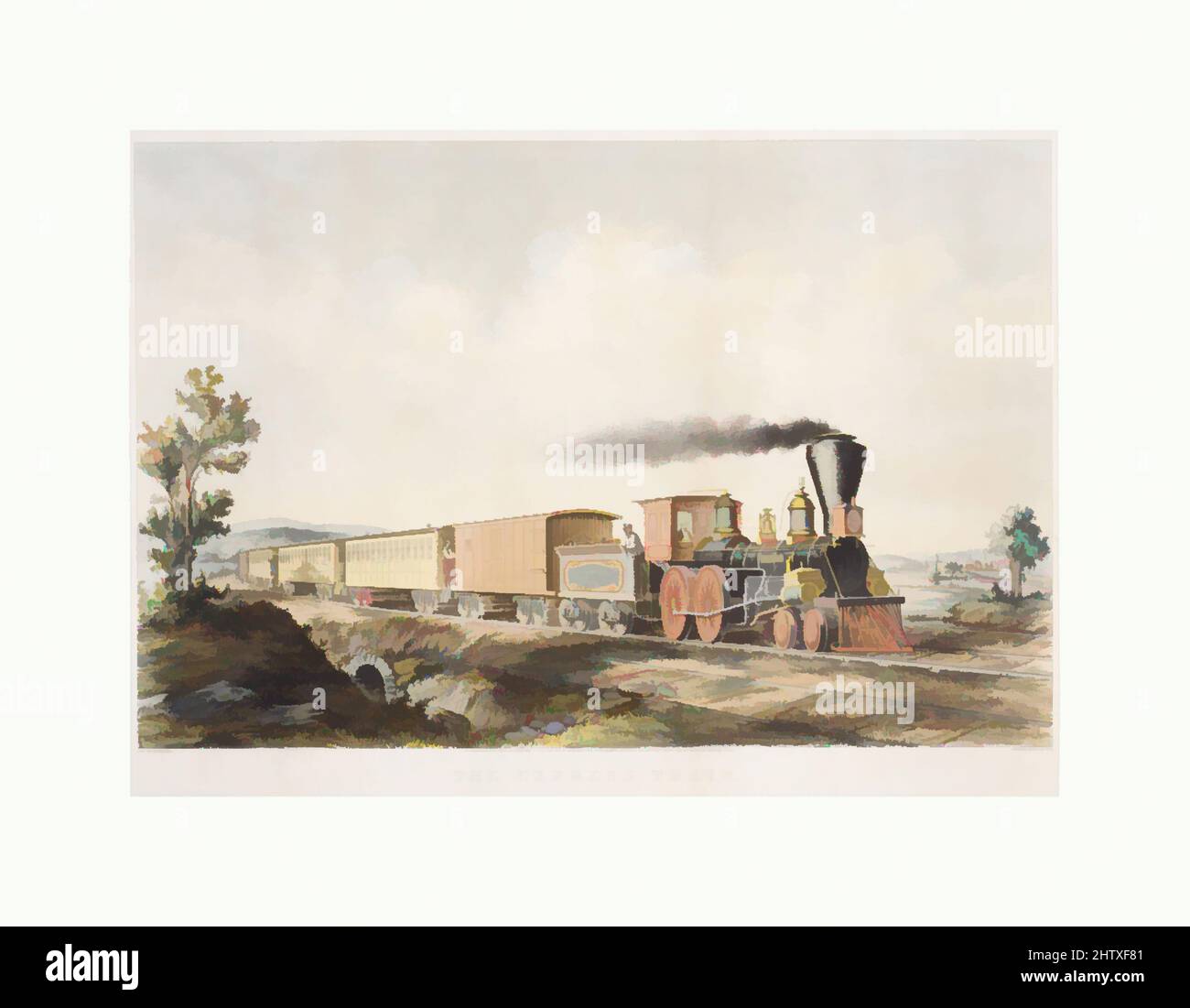 American express train Cut Out Stock Images & Pictures - Alamy