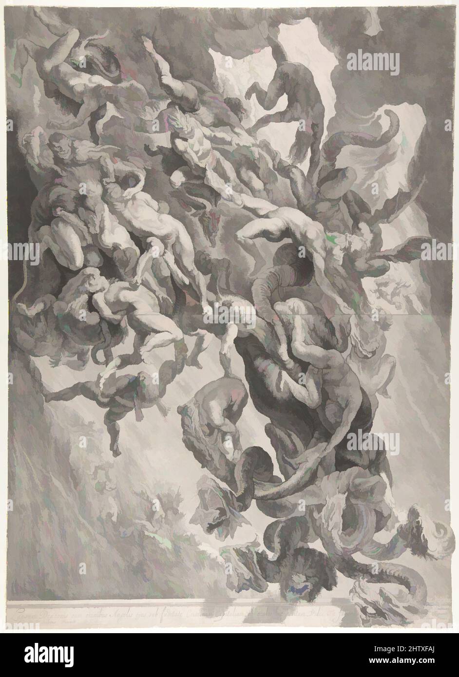 Triumph Of The Name Of Jesus And The Fall Of The Damned