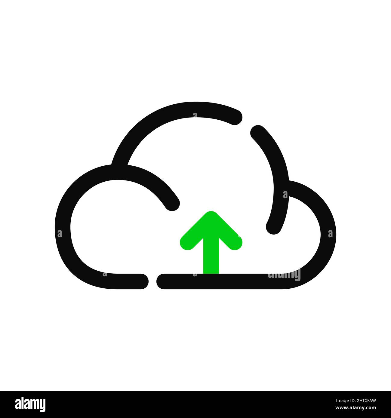 Cloud connection icon editable Stock Vector Images - Alamy