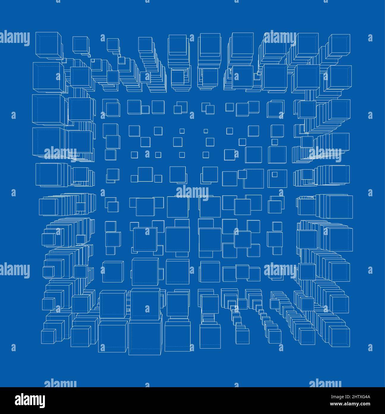 Vector abstract boxes background Stock Vector Image & Art - Alamy