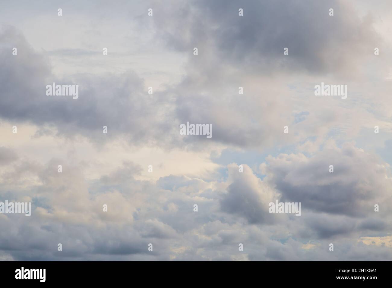 Sky and clouds before sunset background Stock Photo - Alamy