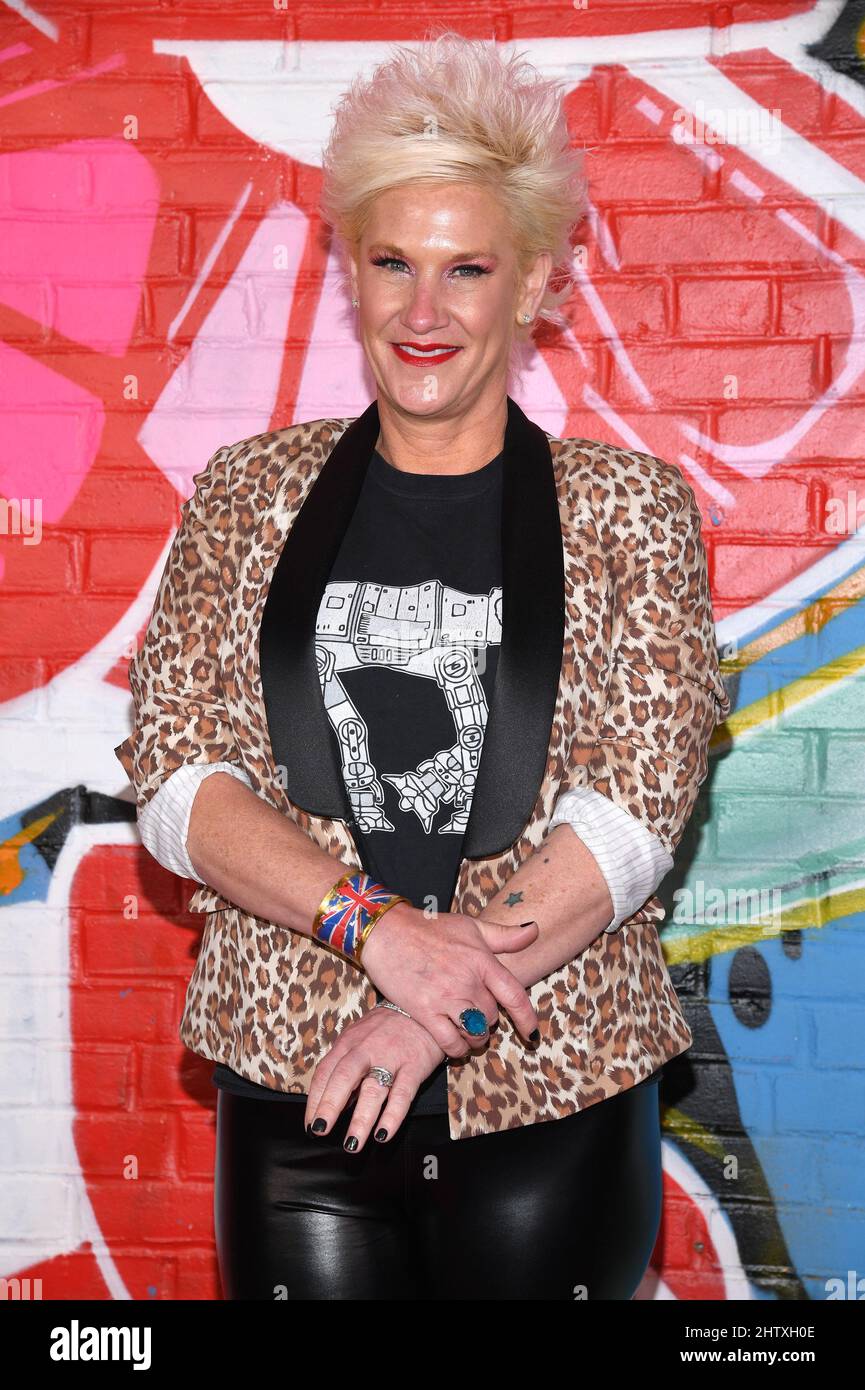 Chef Anne Burrell attends the red carpet for the grand opening ...