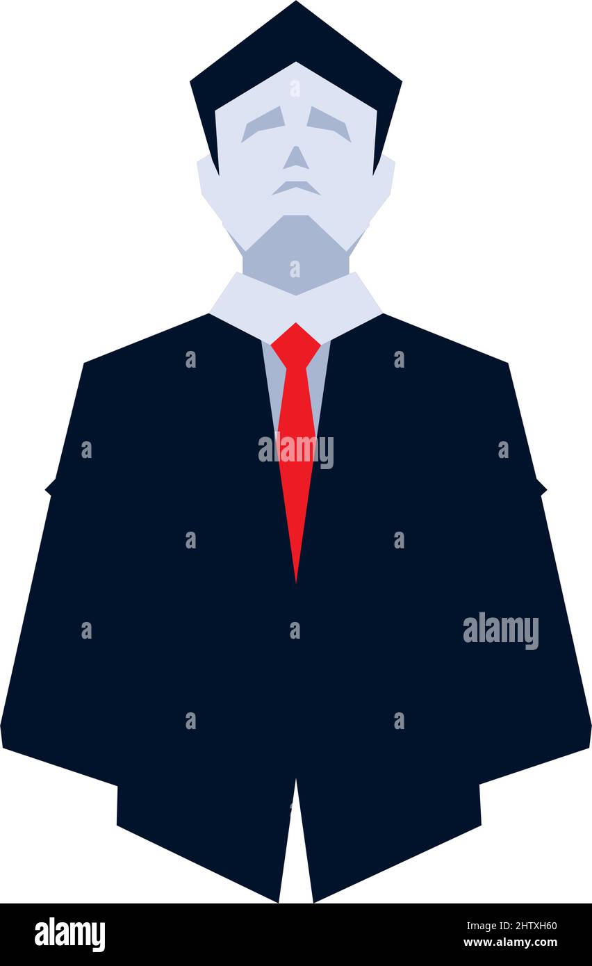 man in suit Stock Vector Image & Art - Alamy