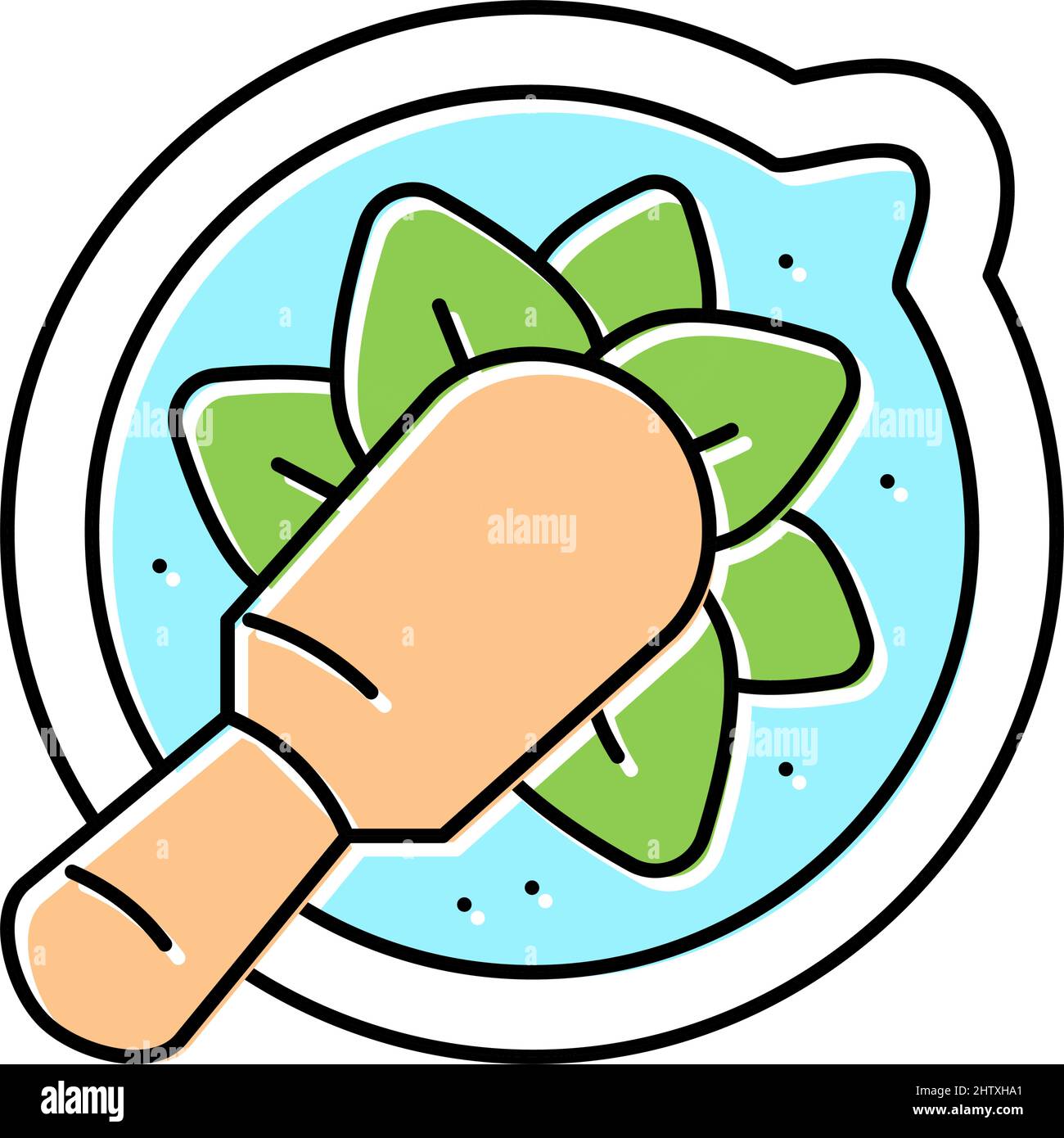prepare homeopathy medicine color icon vector illustration Stock Vector ...