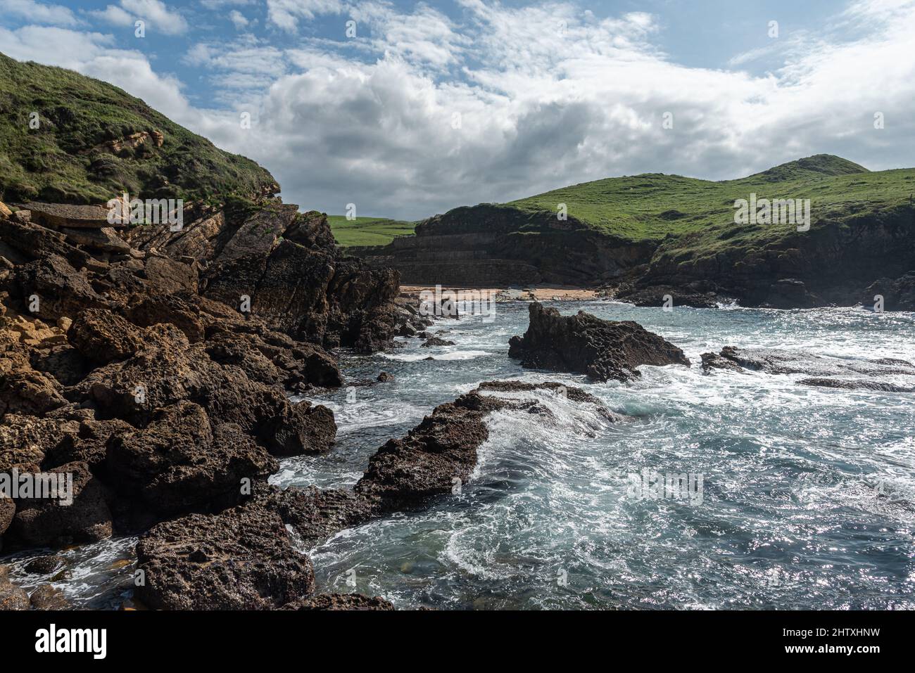 Wavy sea water hi-res stock photography and images - Alamy