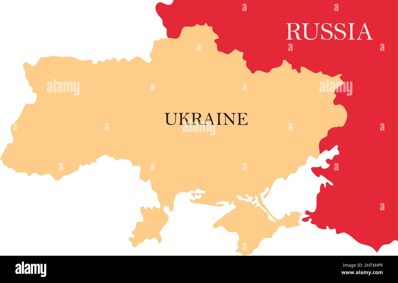 russian and ukraine maps Stock Vector Image & Art - Alamy