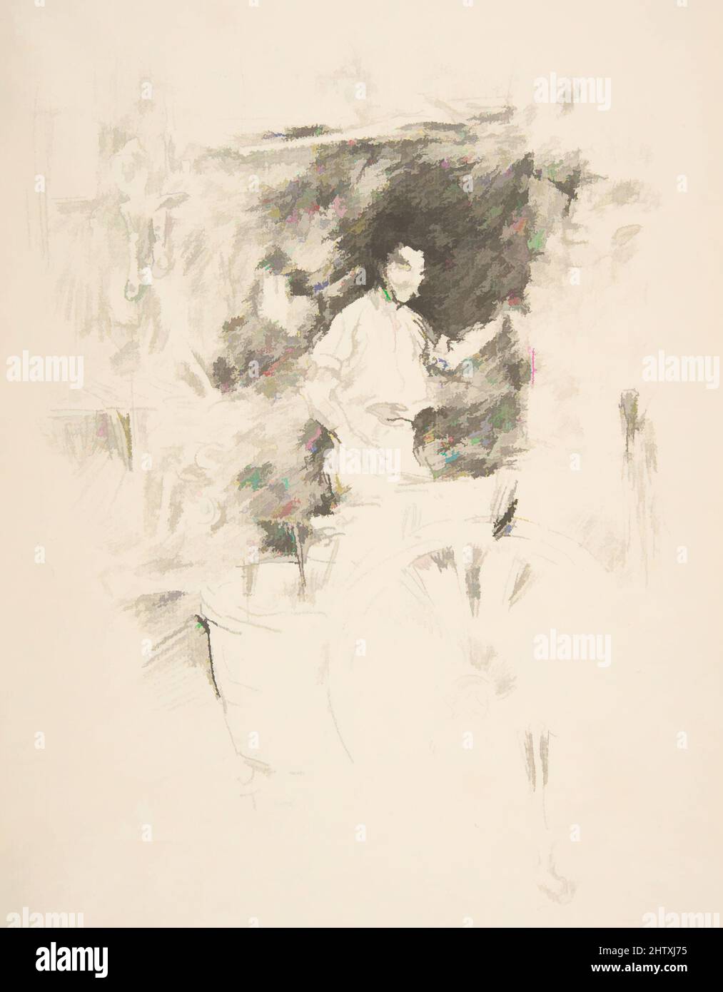 Art inspired by The Blacksmith, 1895–96, Transfer lithograph with ...