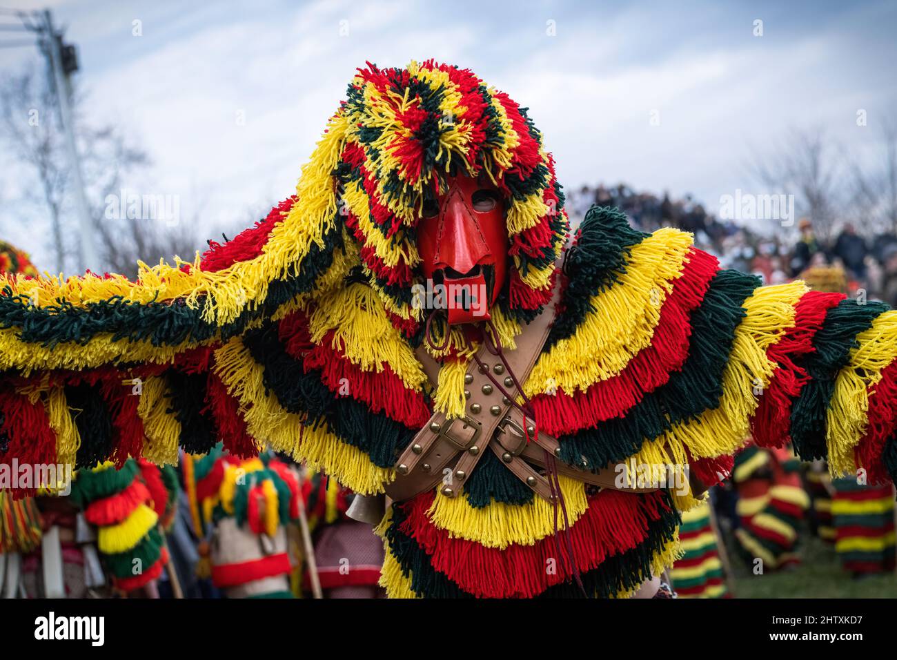 A Careto poses for a photo during the celebration of Carnival in ...
