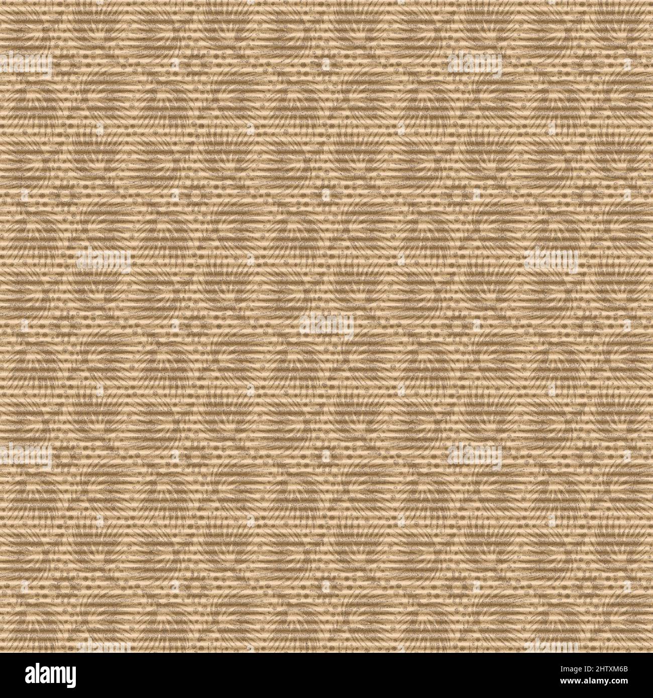 Ecru recycled corrugated pulp card paper texture. Ribbed plain neutral ...