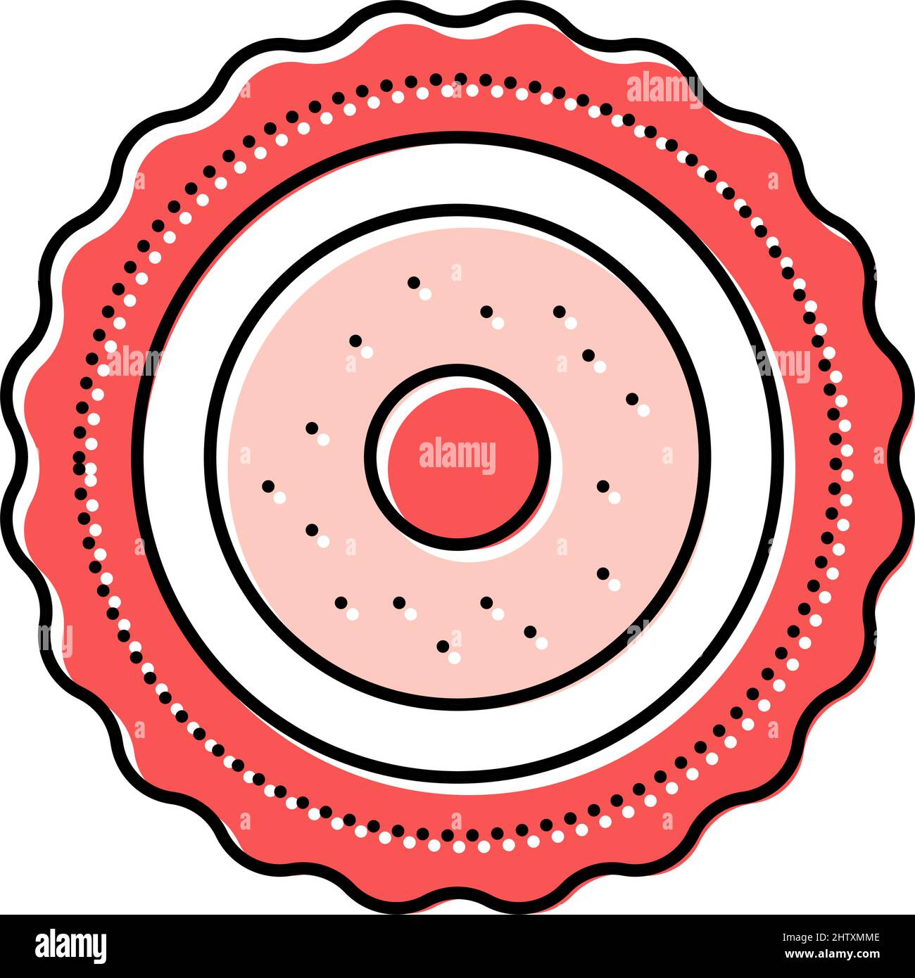egg cell color icon vector illustration Stock Vector Image & Art - Alamy