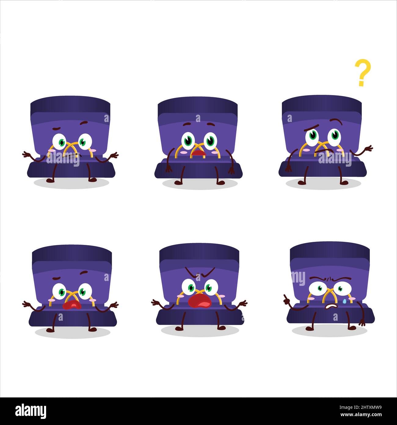 Purple ring boxbox hi-res stock photography and images - Alamy