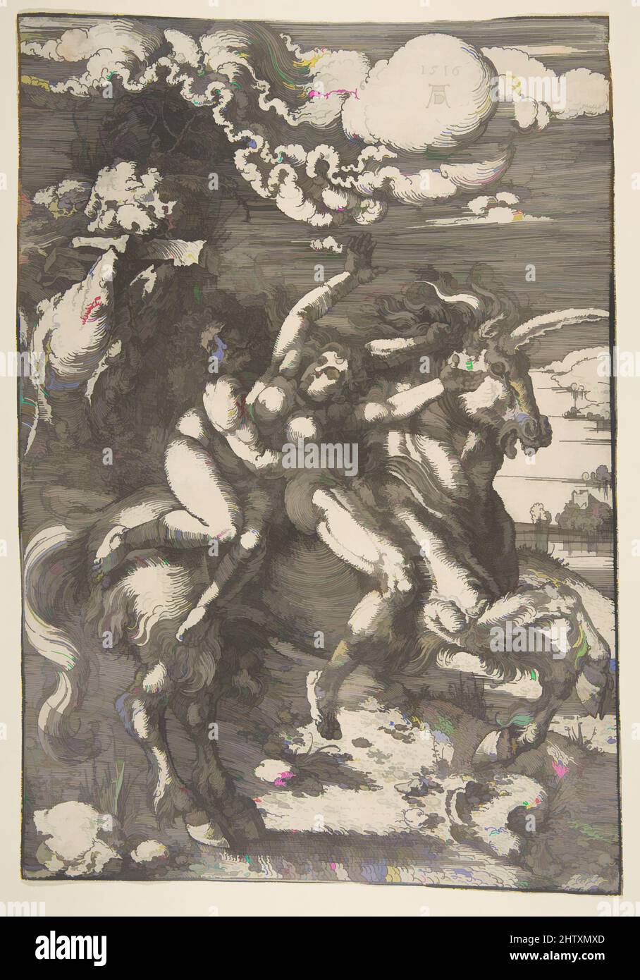 Art inspired by Abduction of Proserpine, 1516, Etching, Sheet: 12 in. × ...