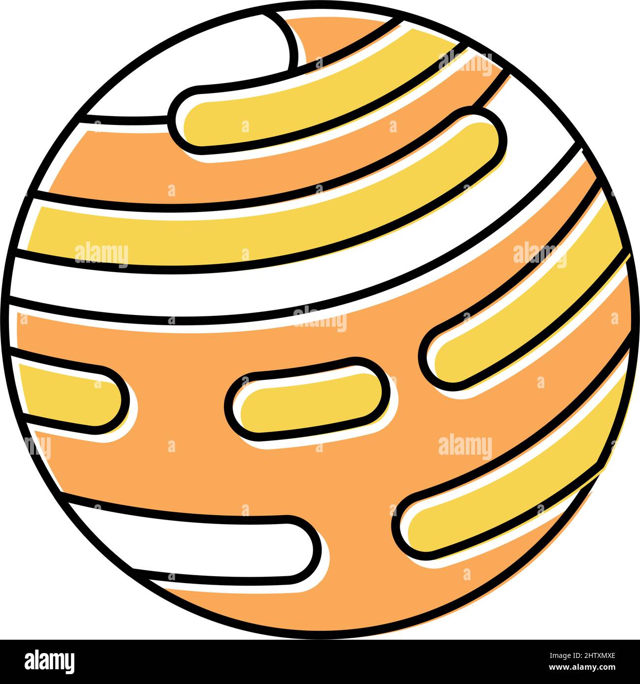 jupiter planet color icon vector flat illustration Stock Vector Image ... jupiter planet color icon vector flat illustration Stock Vector Image ...