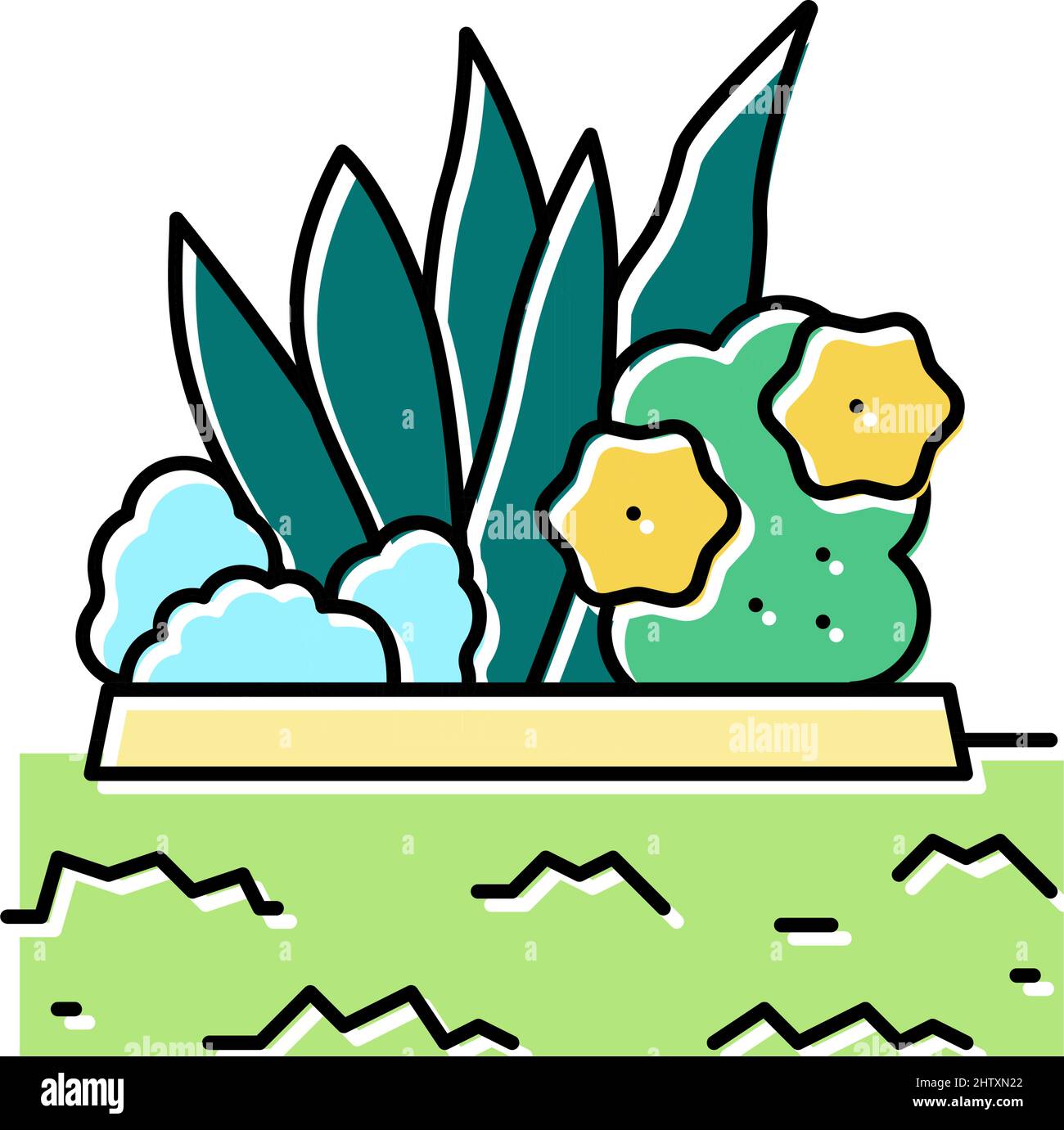 plant installation color icon vector illustration Stock Vector Image ...