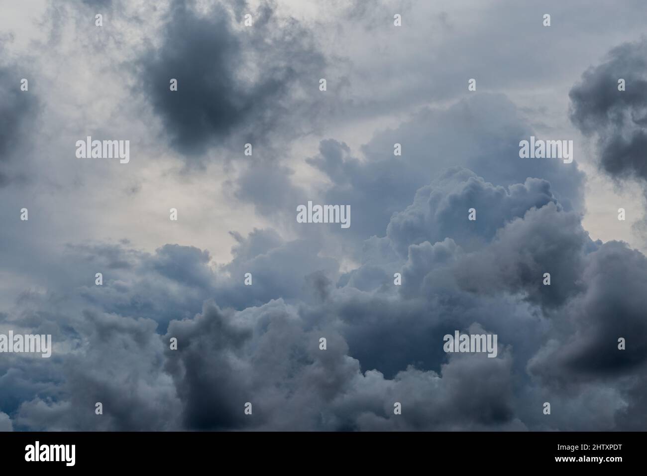 Sky and clouds before raining background Stock Photo - Alamy