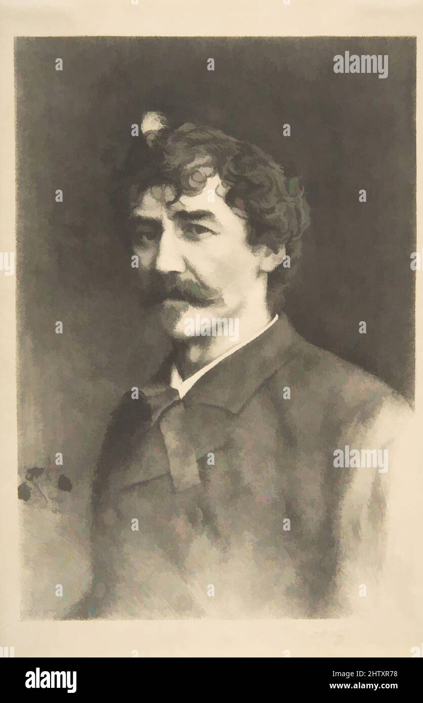 Art inspired by James McNeill Whistler, n.d., Lithograph, sheet: 9 1/8 ...