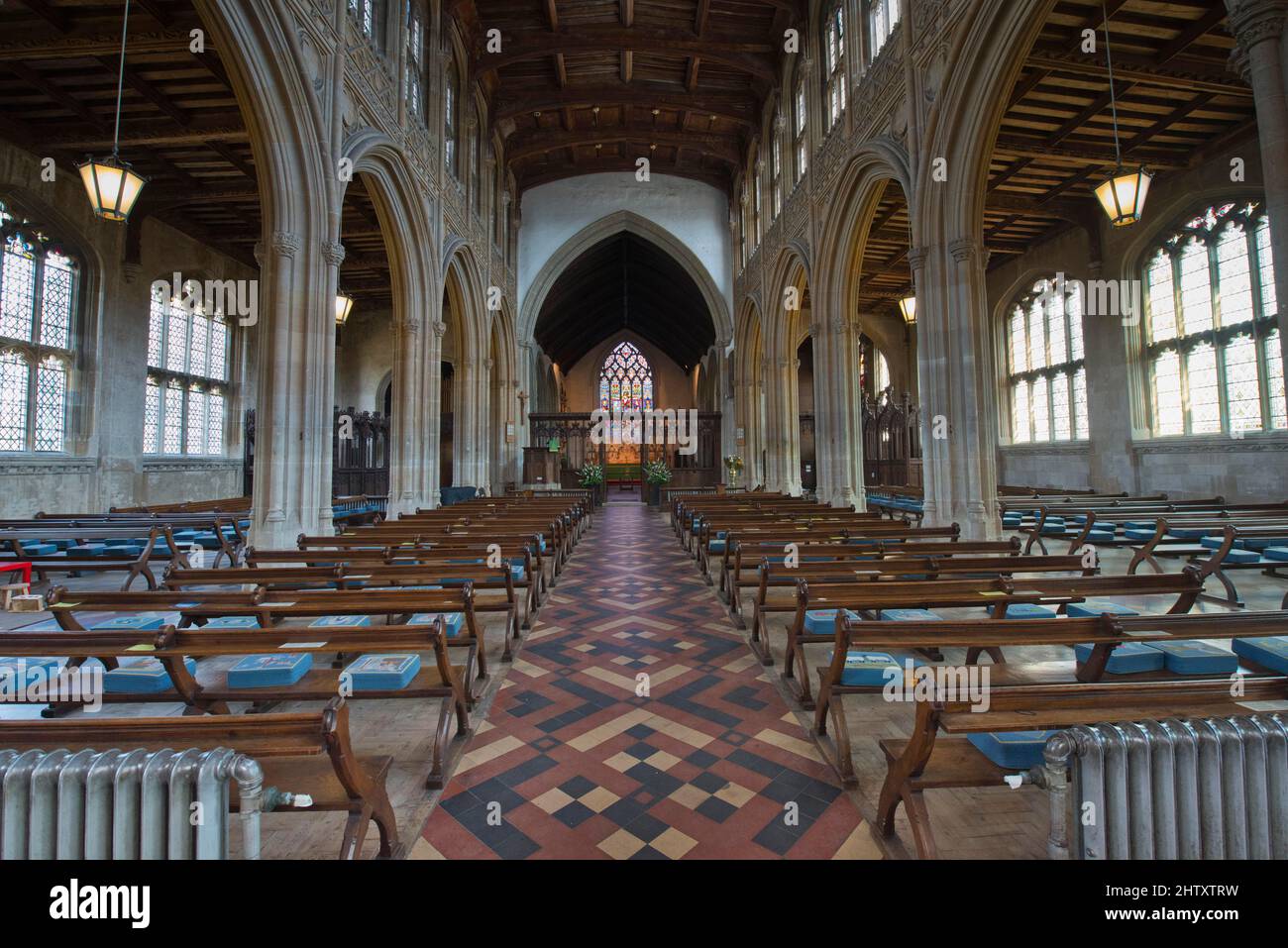 St Peter and St Paul Church, Lavenham, Suffolk, England, United Kingdom ...