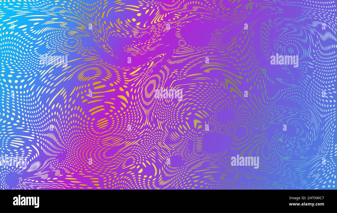 Abstract background with psychedelic swirl lines. Marble liquid art ...