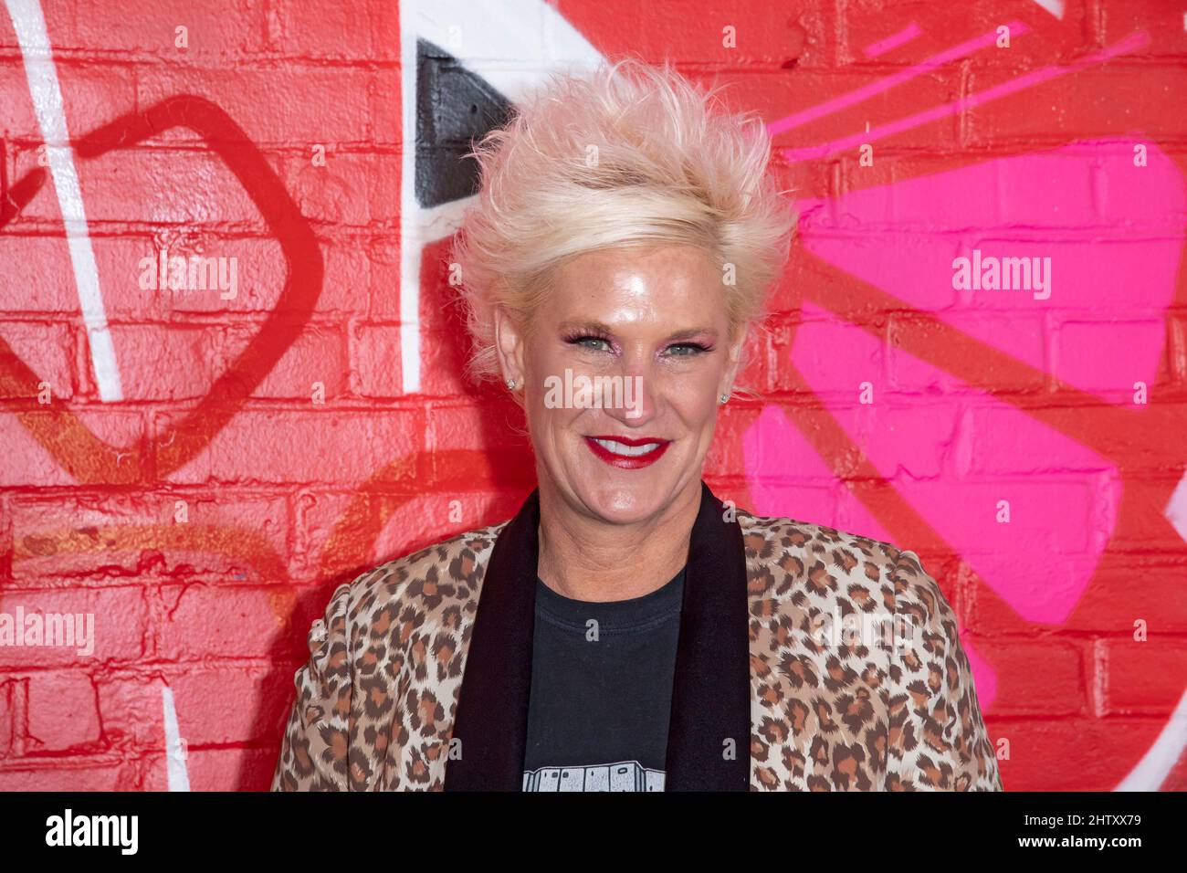 NEW YORK, NEW YORK - MARCH 02: Anne Burrell attends RiseNY's official ...