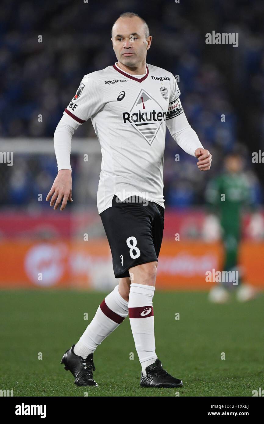 Nissan Stadium, Kanagawa, Japan. 2nd Mar, 2022. Andres Iniesta (Kobe ...
