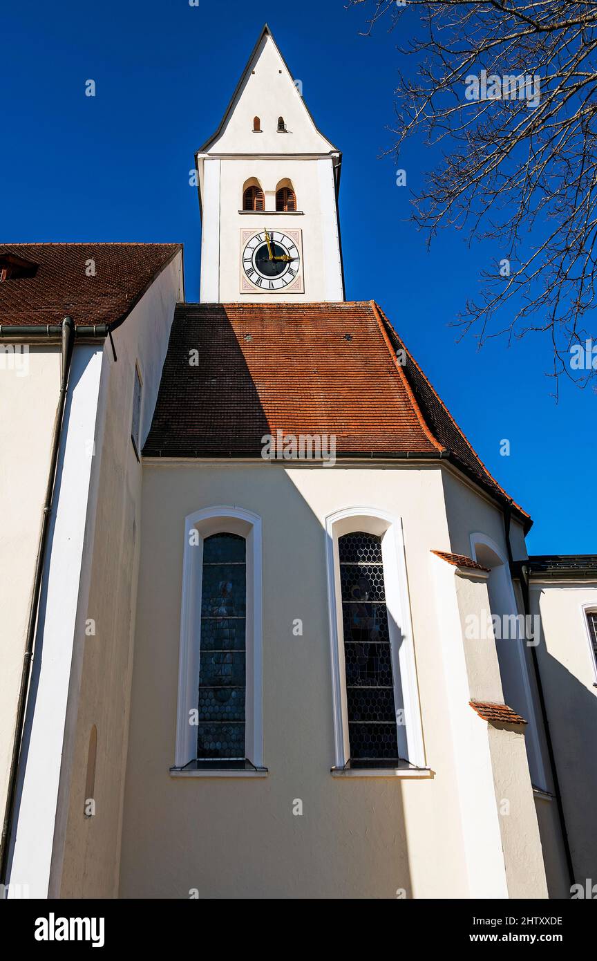 Church of St. Blasius and Alexander, Altusried, Allgaeu, Bavaria ...