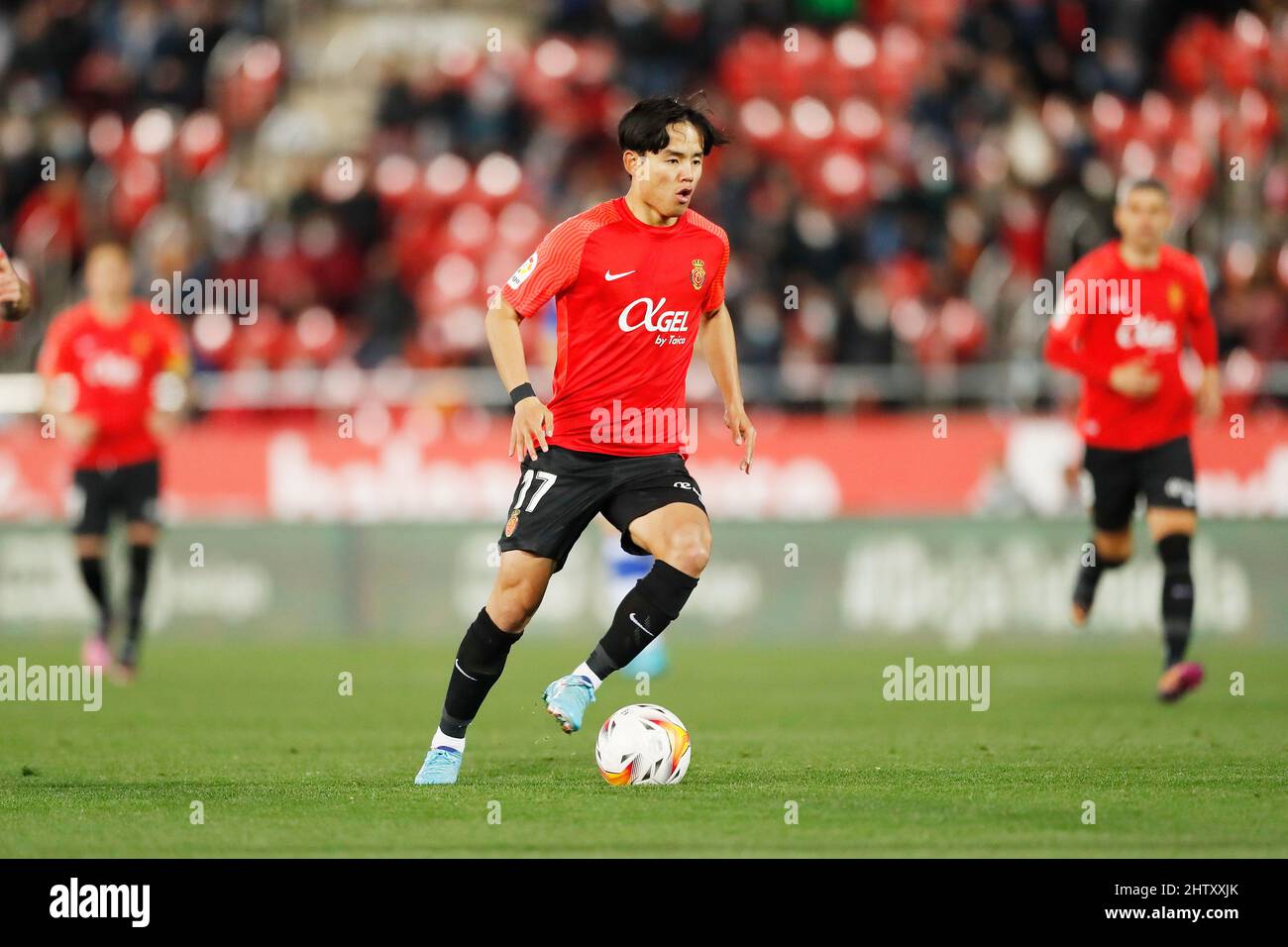 Palma de Mallorca, Spain. 2nd Mar, 2022. Takefusa Kubo (Mallorca) Football/Soccer : Spanish "La ...