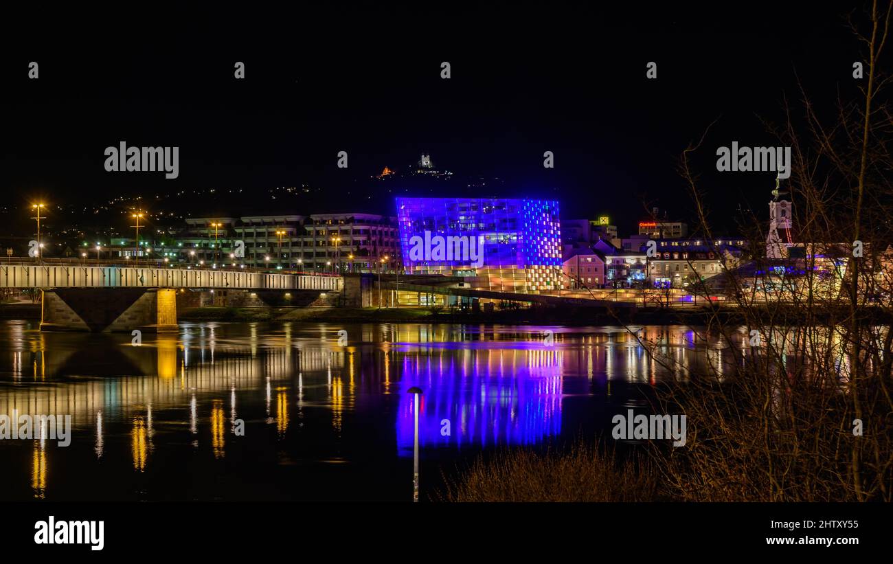Flag in linz hi-res stock photography and images - Alamy