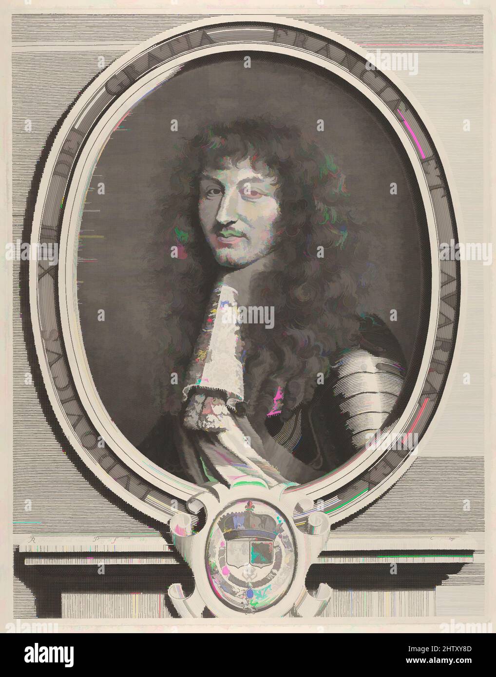Art inspired by Louis XIV, 1664, Engraving; second state of seven ...