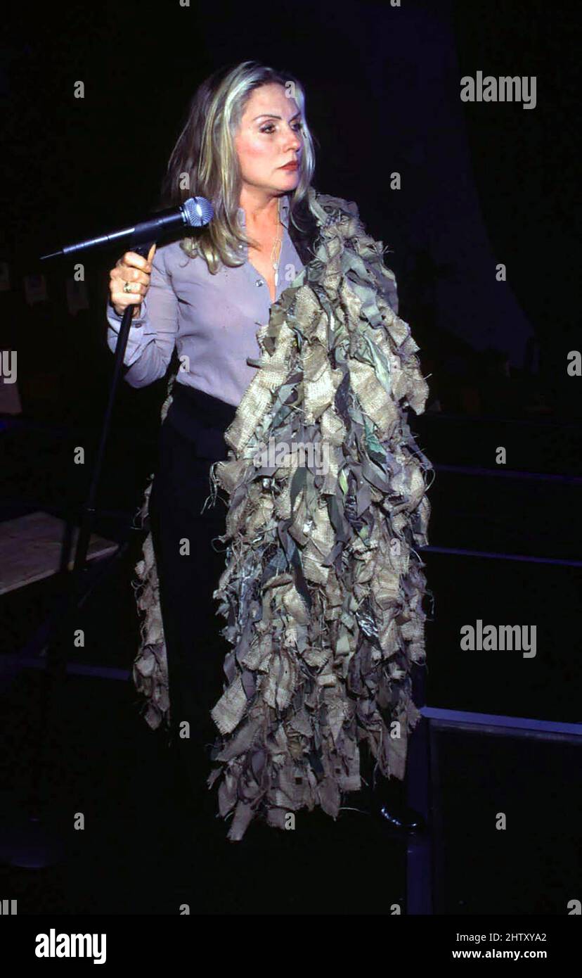 Deborah Harry performs with Blondie on the American Music Awards show ...