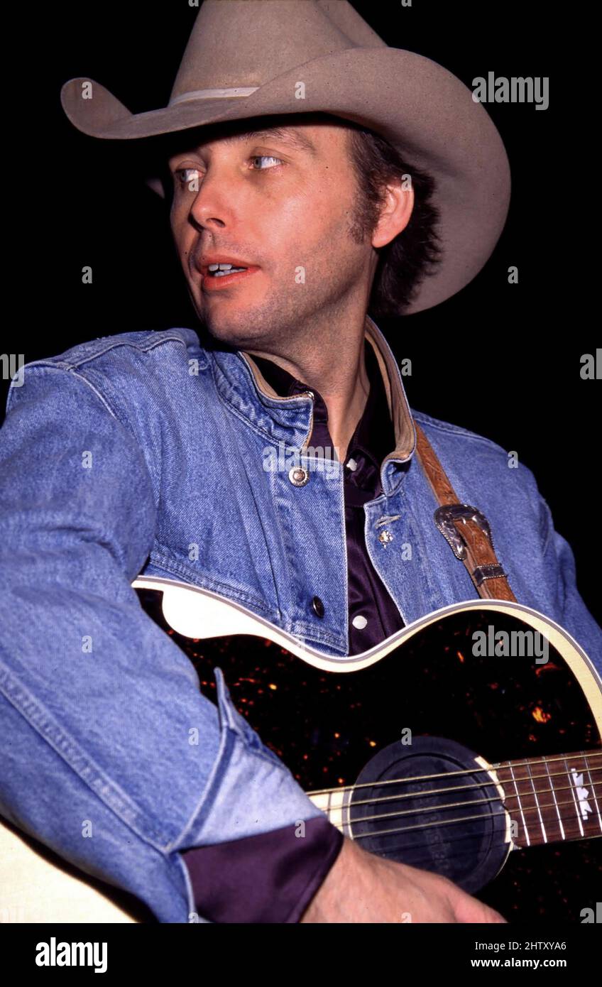 Dwight Yoakam performing at the ACM Awards 1987 Credit: Ron Wolfson ...