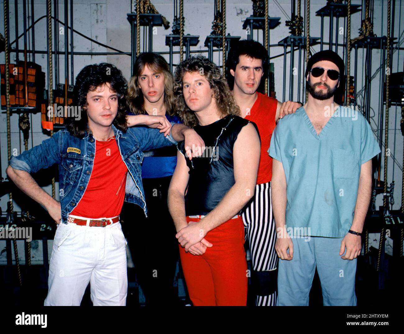 Night Ranger performs on the TV show "Solid Gold" 1983 Credit: Ron ...