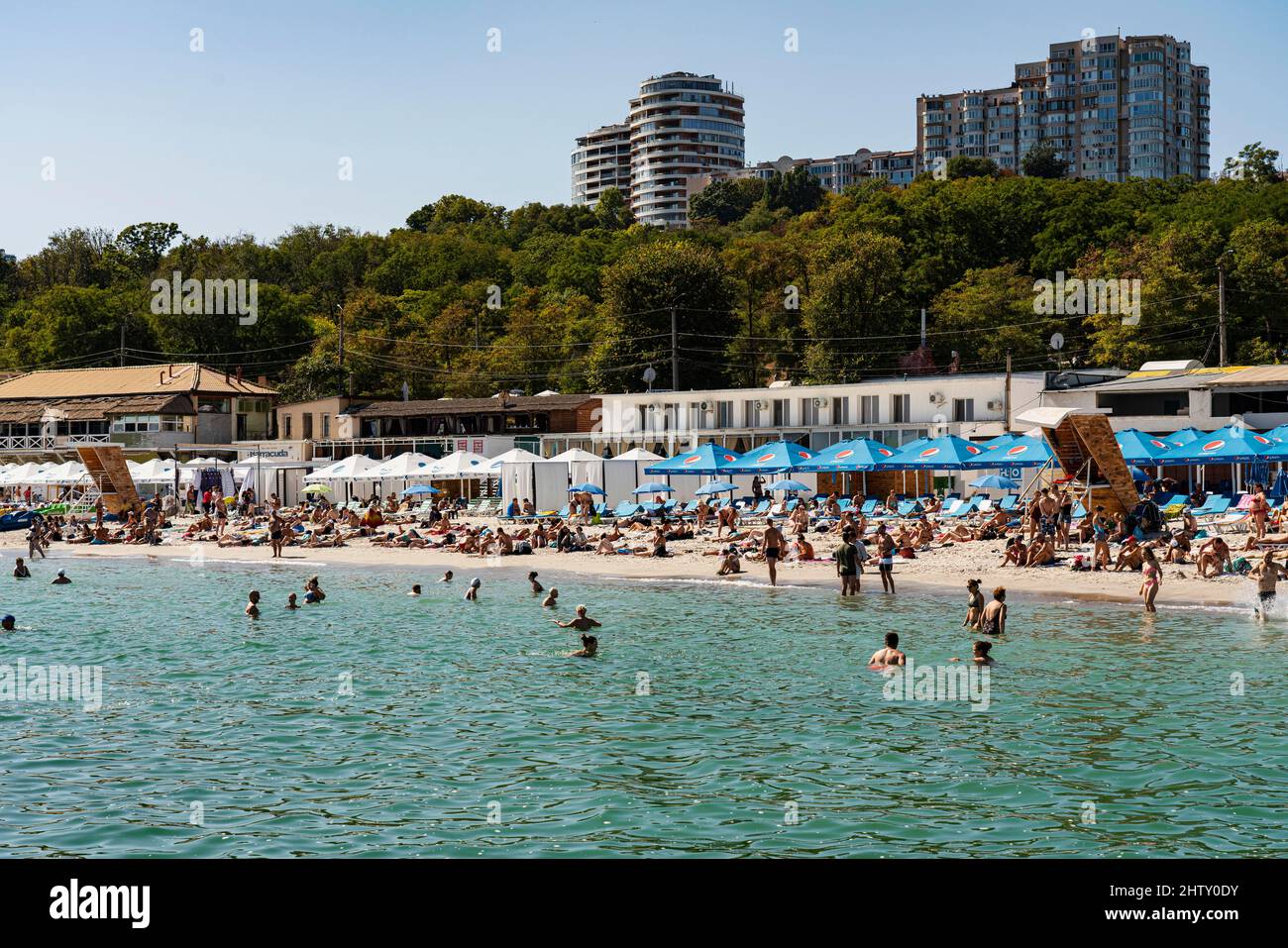 Lanzheron Beach, City Beach, Odessa, Ukraine Stock Photo - Alamy