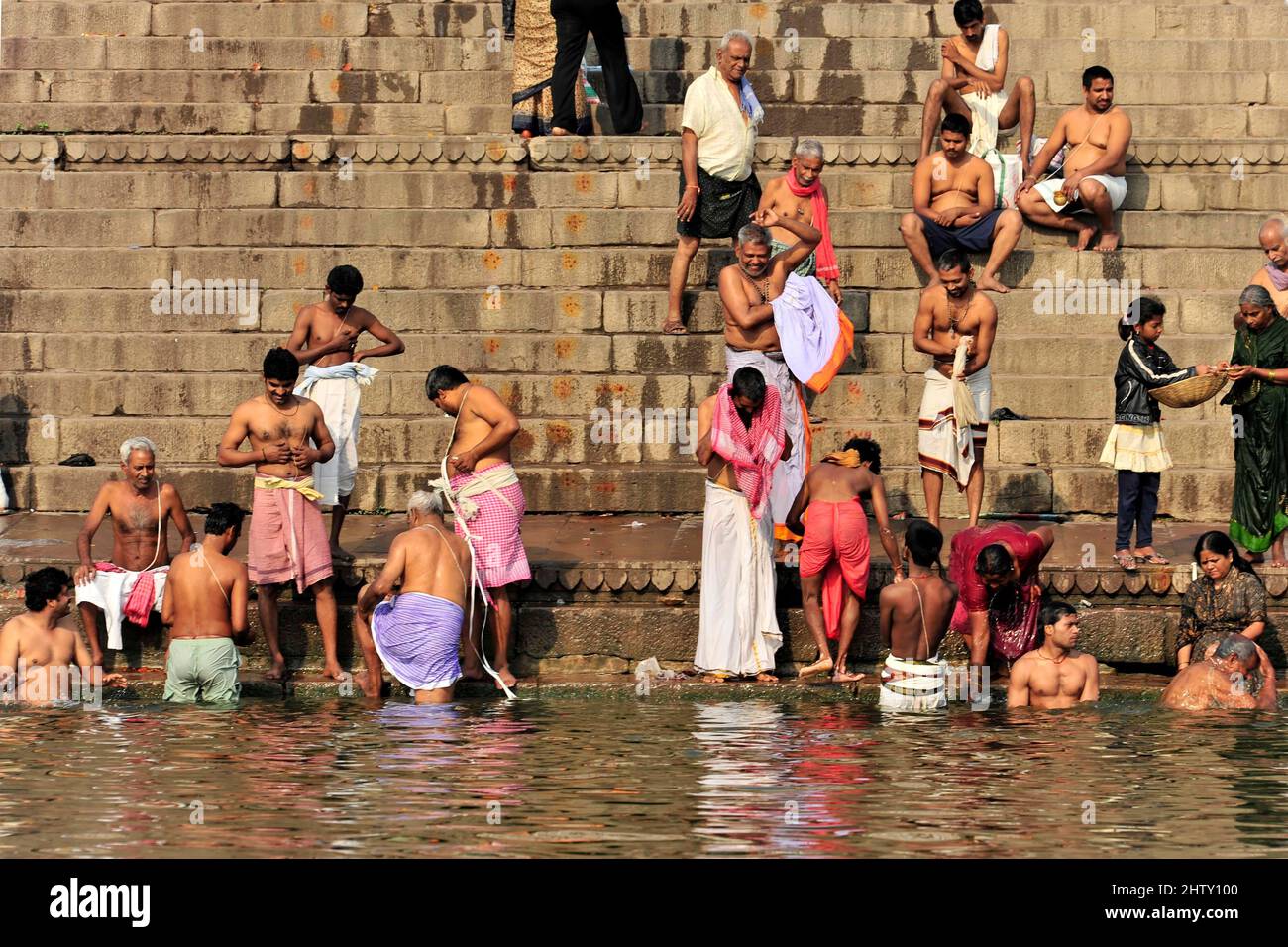 Ablutions in india hi-res stock photography and images - Alamy