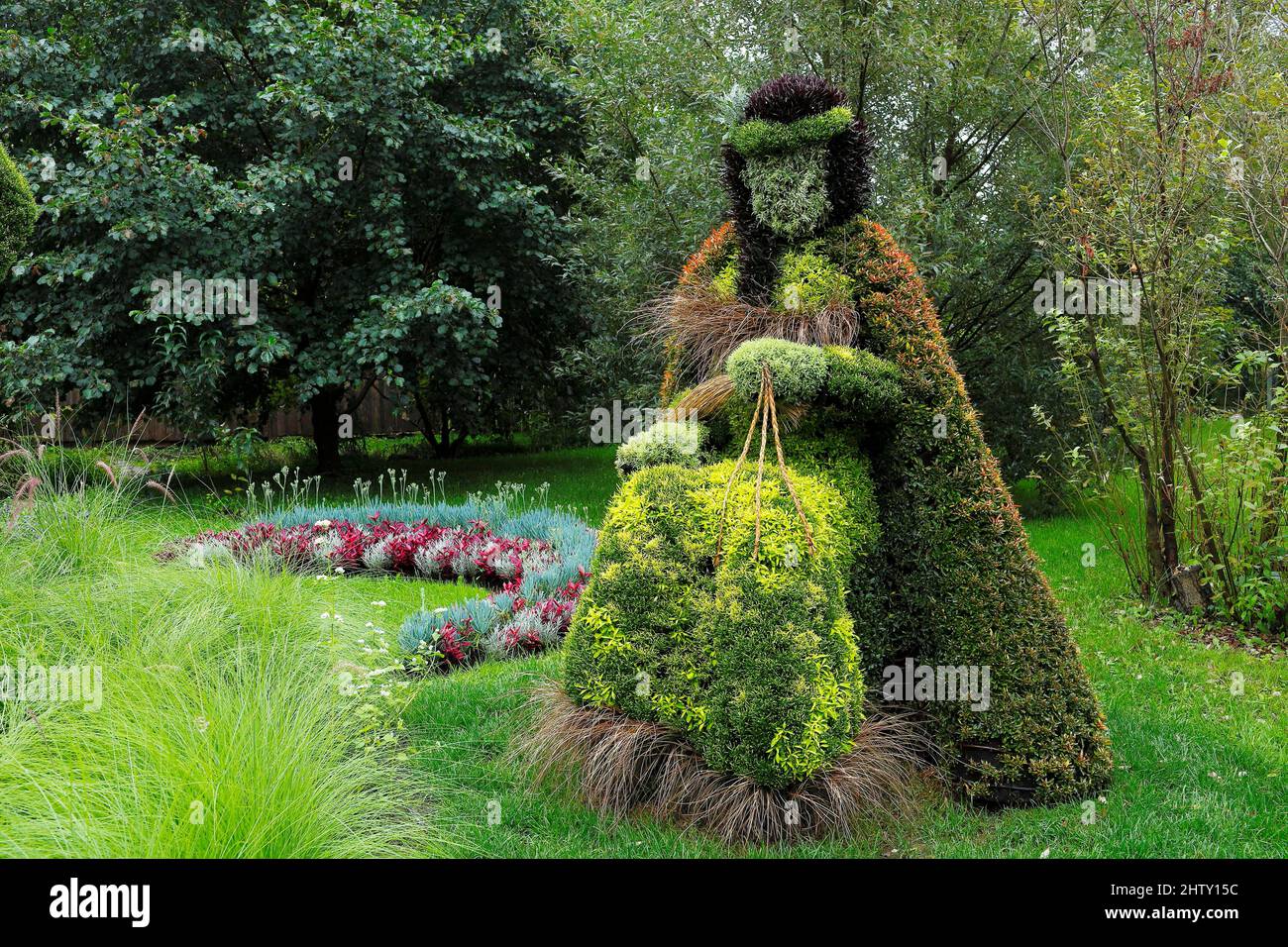Plant sculpture, Botanical Garden, Montreal, Province of Quebec, Canada ...