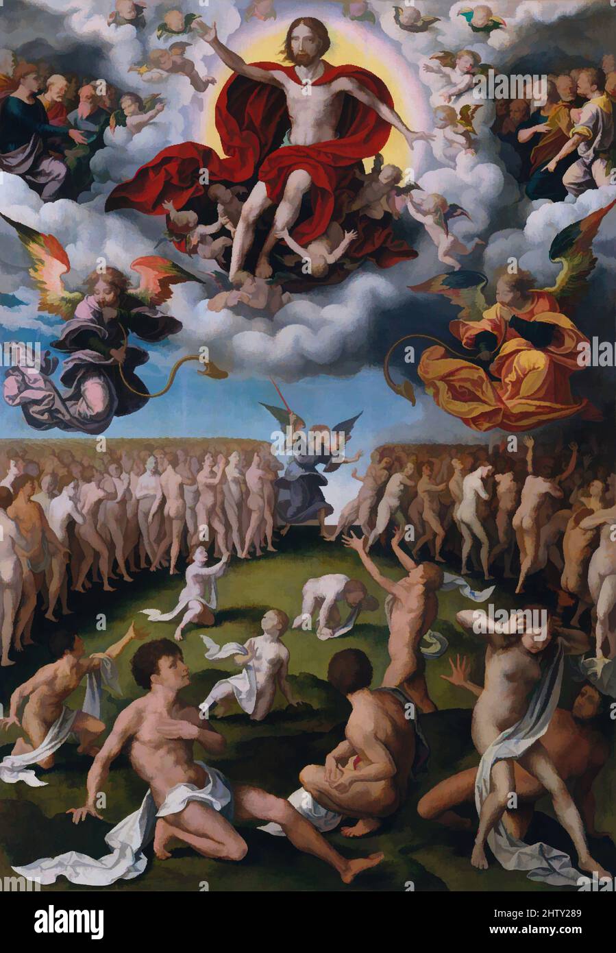 Art inspired by The Last Judgment, ca. 1520–25, Oil on wood, 48 3/4 x ...