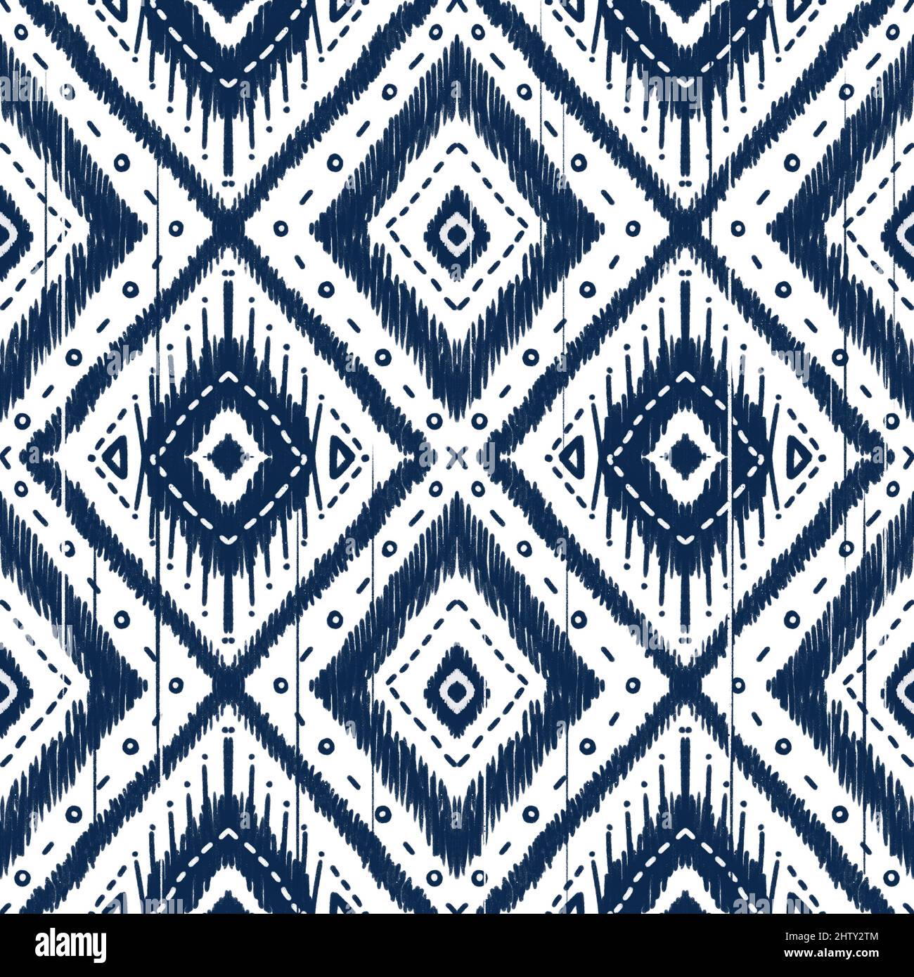 Indigo Patterned Background
