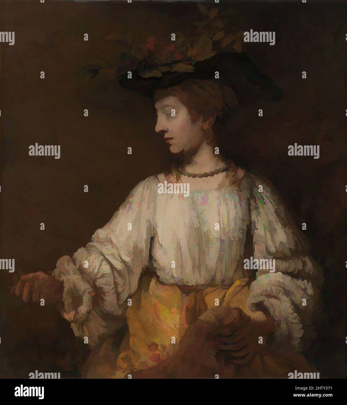 Art inspired by Flora, ca. 1654, Oil on canvas, 39 3/8 x 36 1/8 in ...