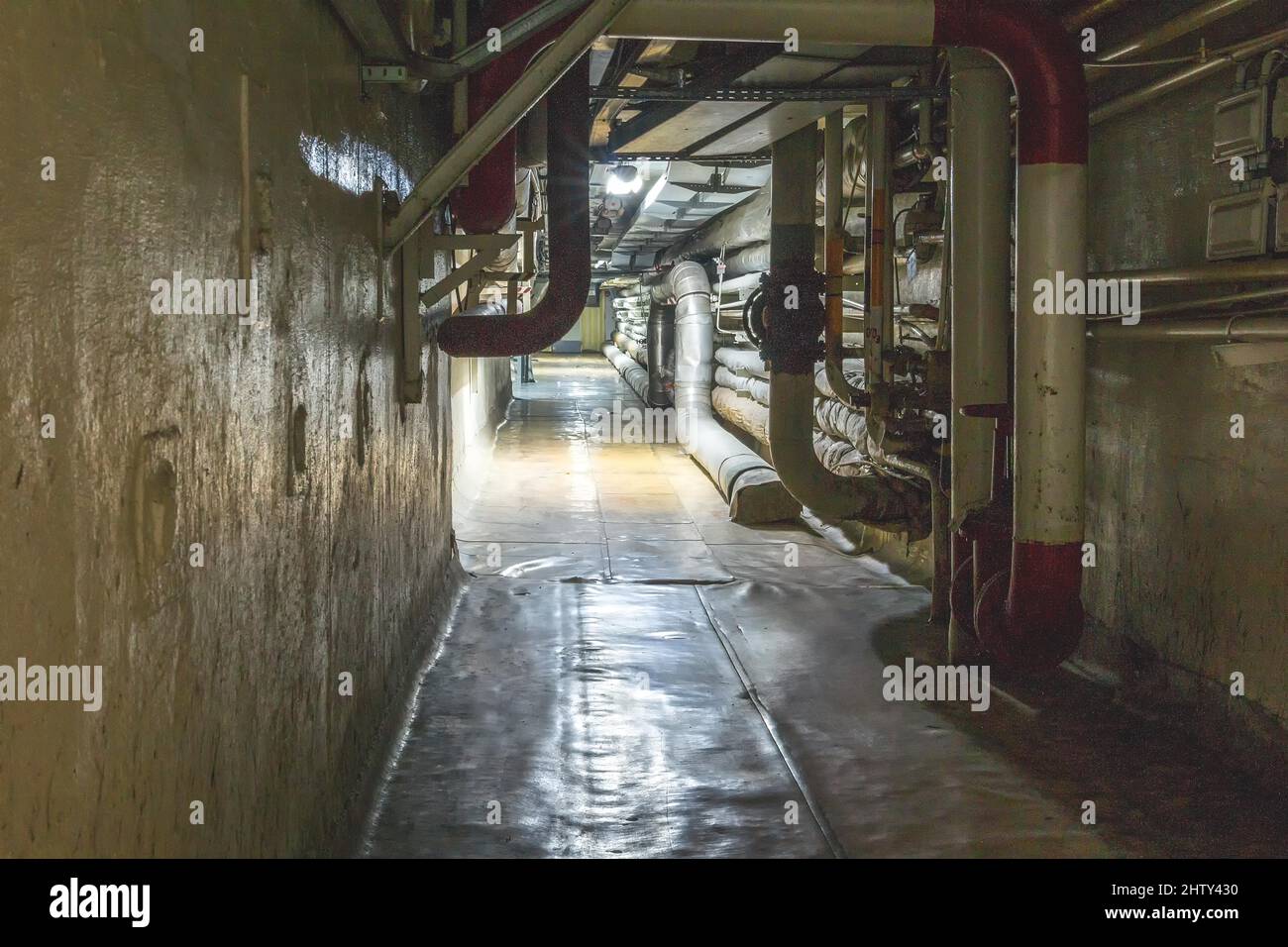 Corridor, Chernobyl nuclear power plant, Chernobyl exclusion zone ...