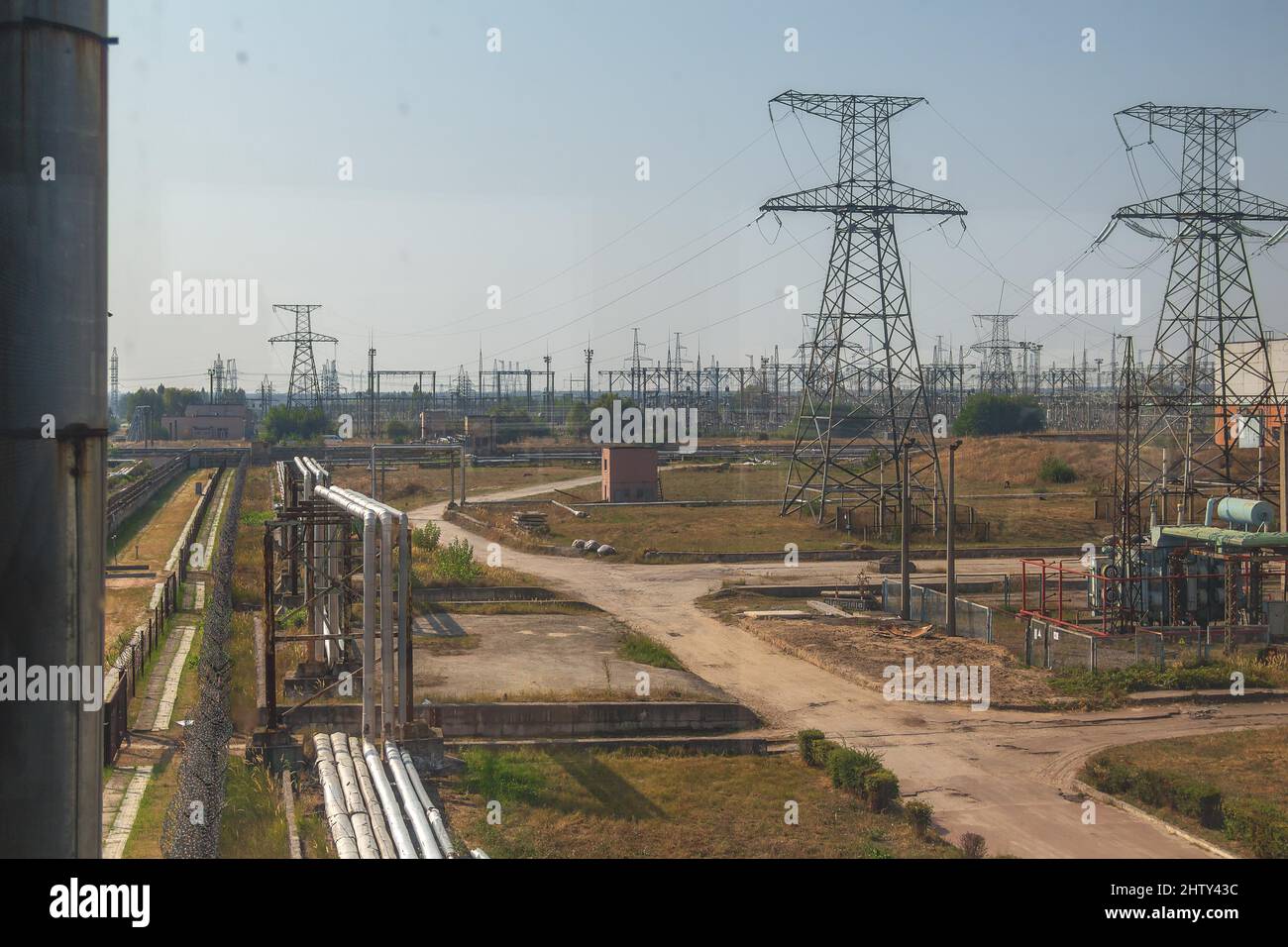 Transformer station, Chernobyl nuclear power plant, Chernobyl exclusion ...