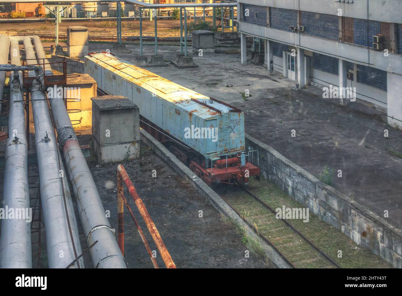 Train station, Chernobyl nuclear power plant, Chernobyl exclusion zone ...