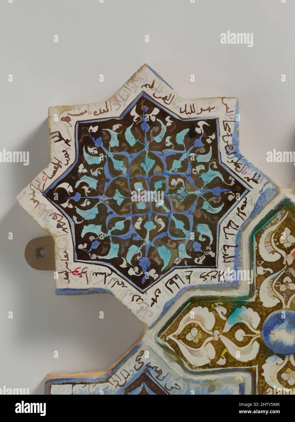 Eight pointed star shaped tile hi-res stock photography and images - Alamy