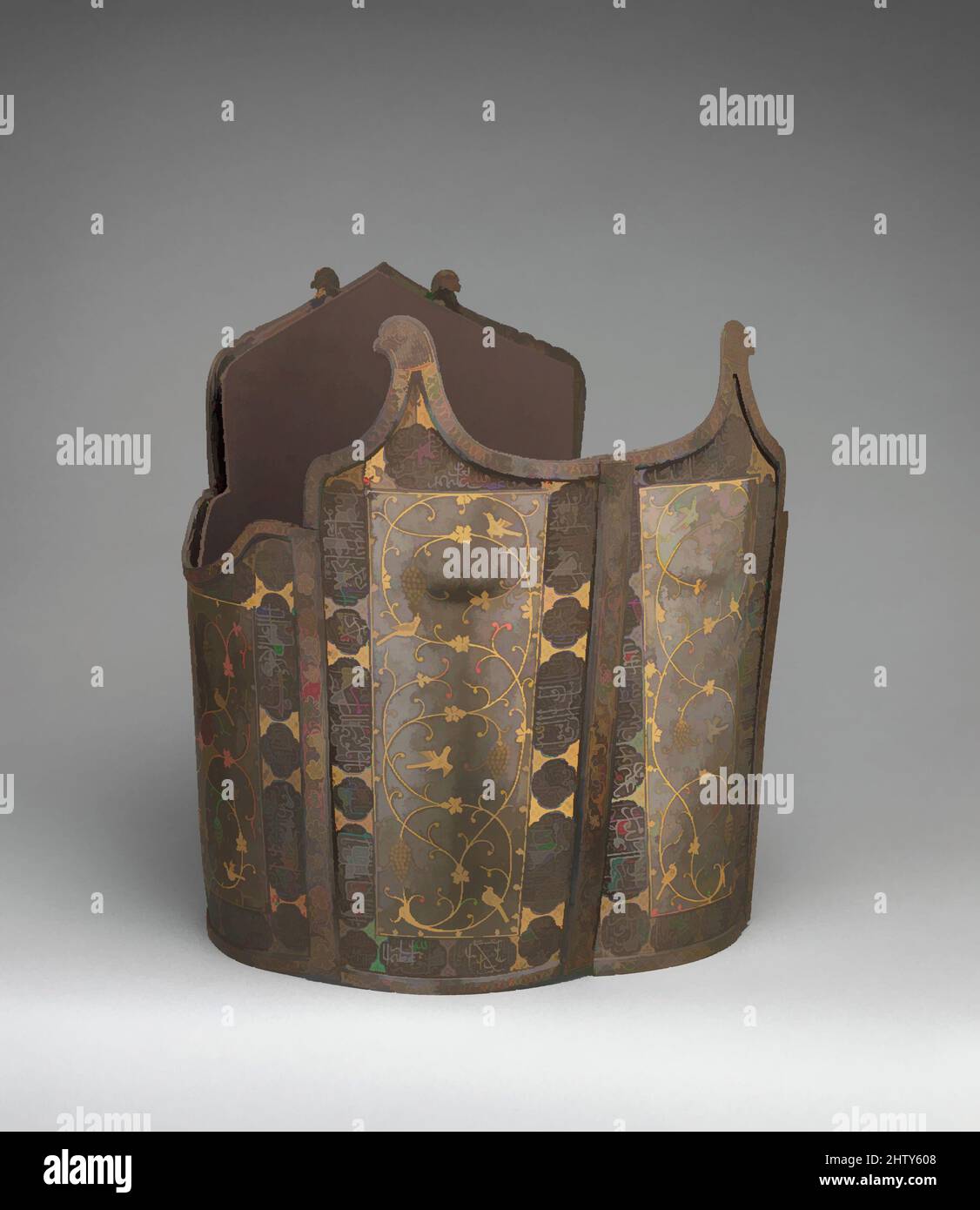 Art inspired by Cuirass, 17th century, Attributed to Iran, Steel ...