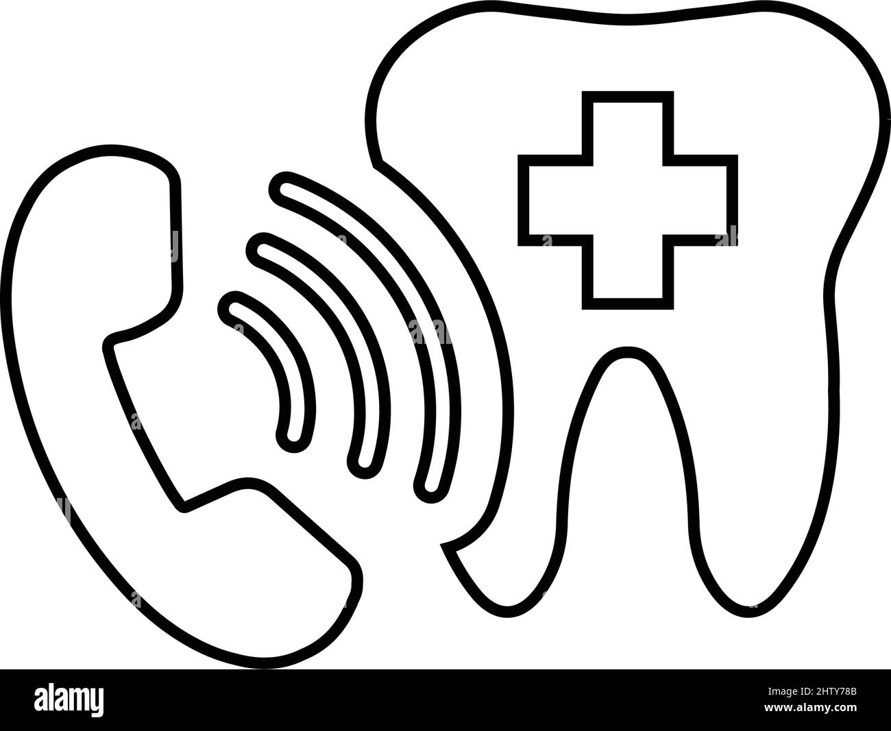 Dentist call icon - Beautiful design and fully editable vector for ...