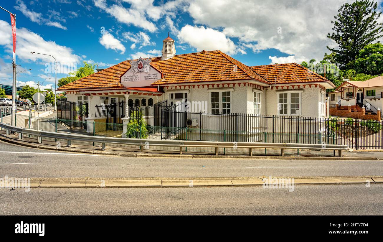 Brisbane, Australia - Serbian orthodox church building Stock Photo - Alamy