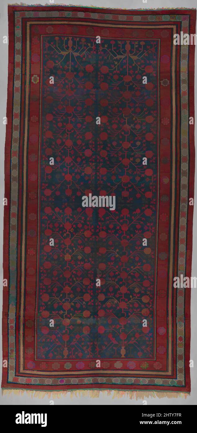 Art inspired by Carpet, late 18th–early 19th century, Attributed to ...